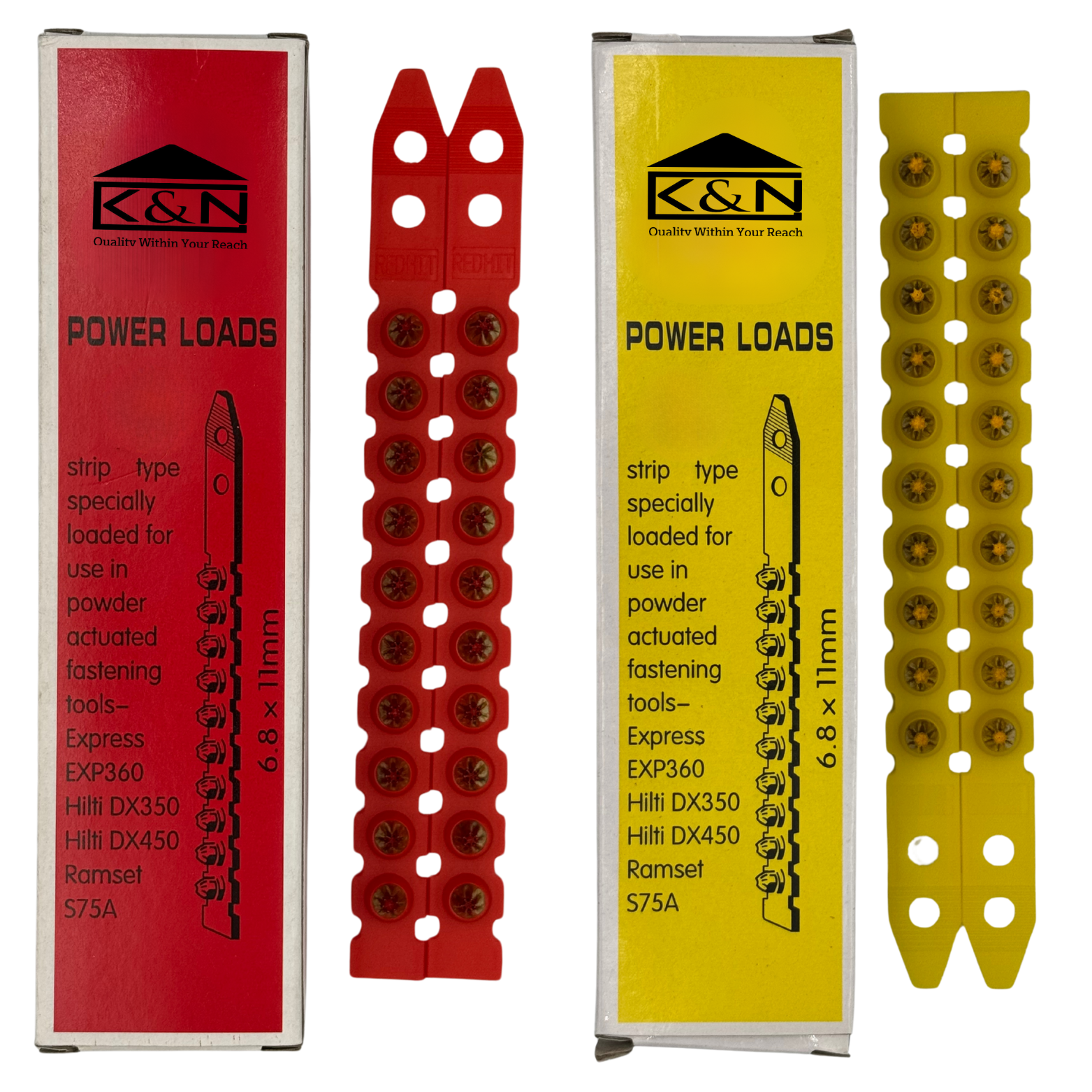 Nail Gun Cartridge (Power Loads) – K&N Trading Company LLC